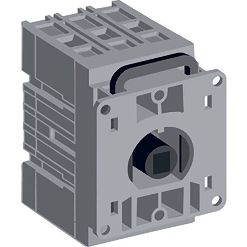 Рубильник OT40FT3 до 40А 3х-полюсный дверного монтажа без ручки ...
