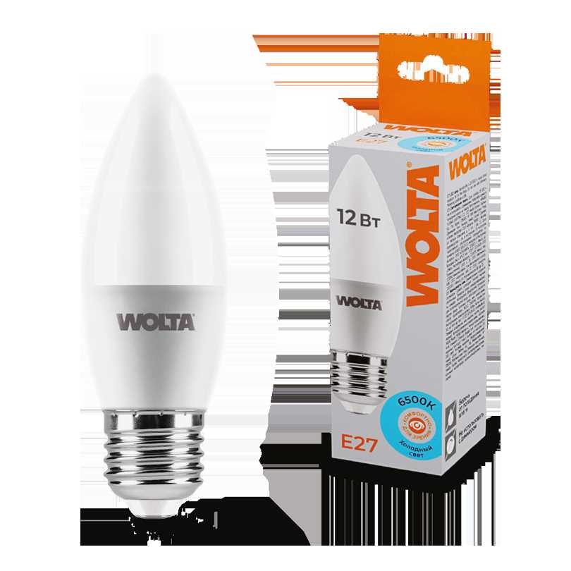Светодиодная лампа WOLTA 25WC12E27 ⚡ — купить с доставкой по Москве и ...
