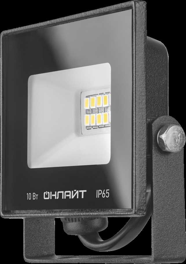 Светильник ОНЛАЙТ 71 688 OFL-10-6K-BL-IP65-LED 71688 ⚡ — купить с доставкой по Москве и России в ...