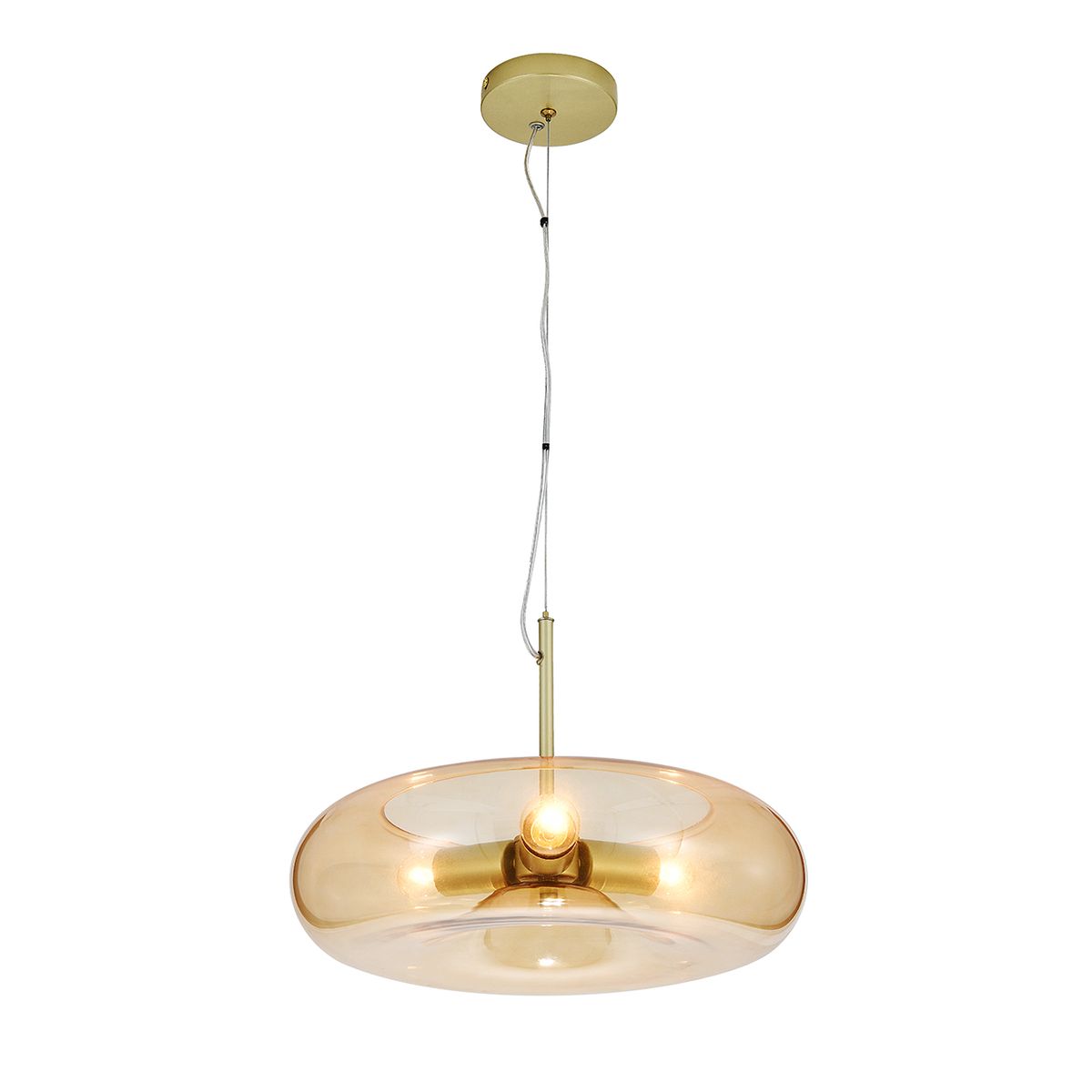 Подвесной светильник Indigo Leggero 11062/3P Amber V000540 ⚡ — купить с ...