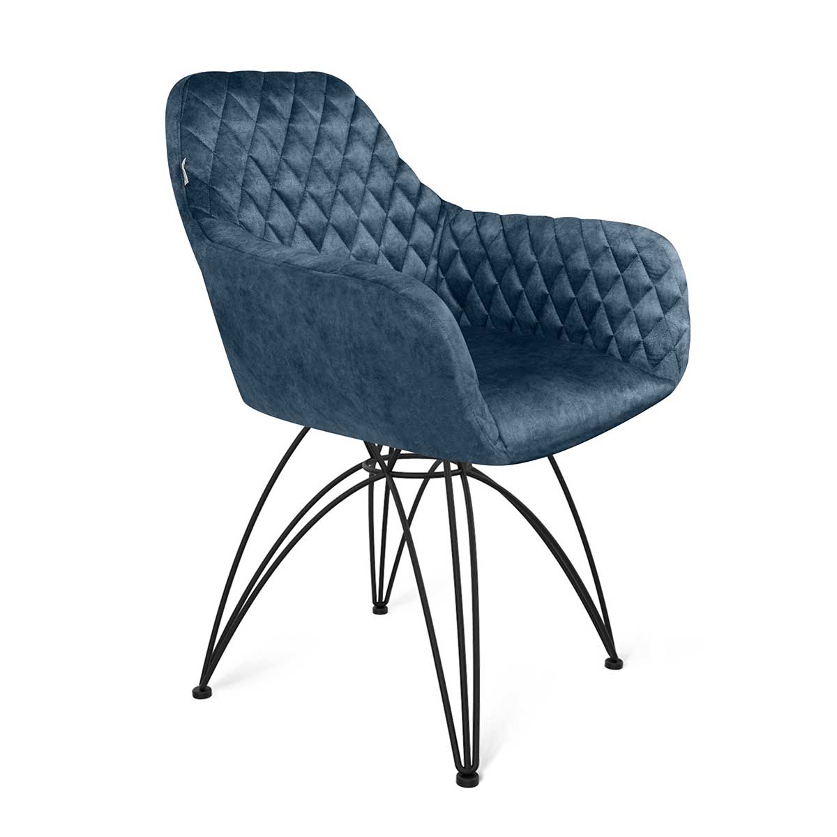 Кресло Sheffilton SHT-ST38/S112 синий пепел/черный муар 4148012702 ⚡ — купить с доставкой по ...