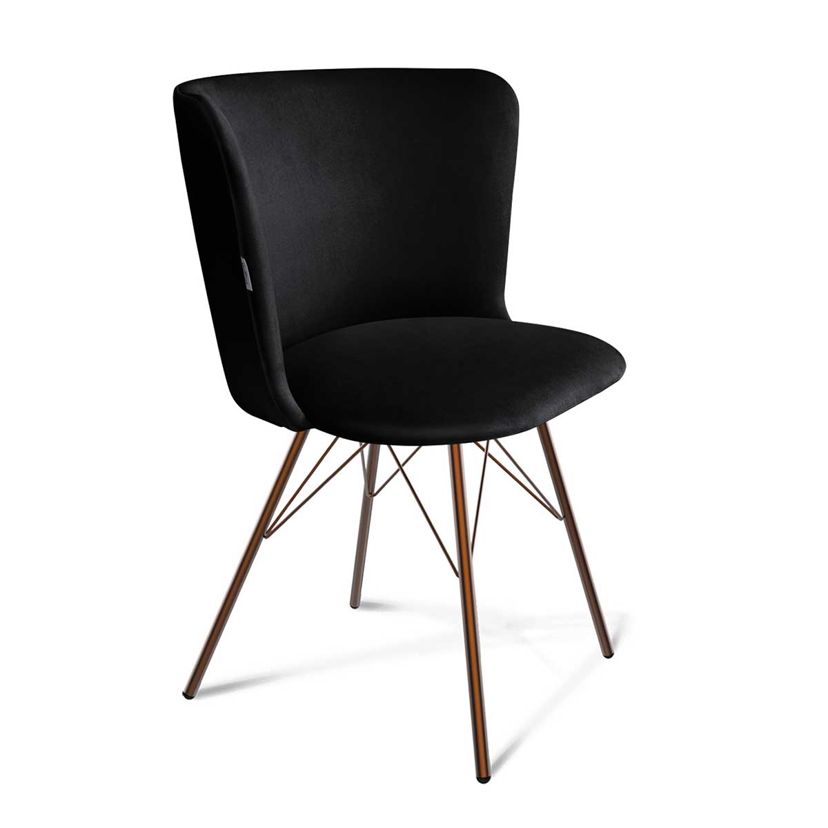 Кухонный стул Sheffilton SHT-ST36/S37 ночное затмение/медный металлик 2323904604 ⚡ — купить с ...