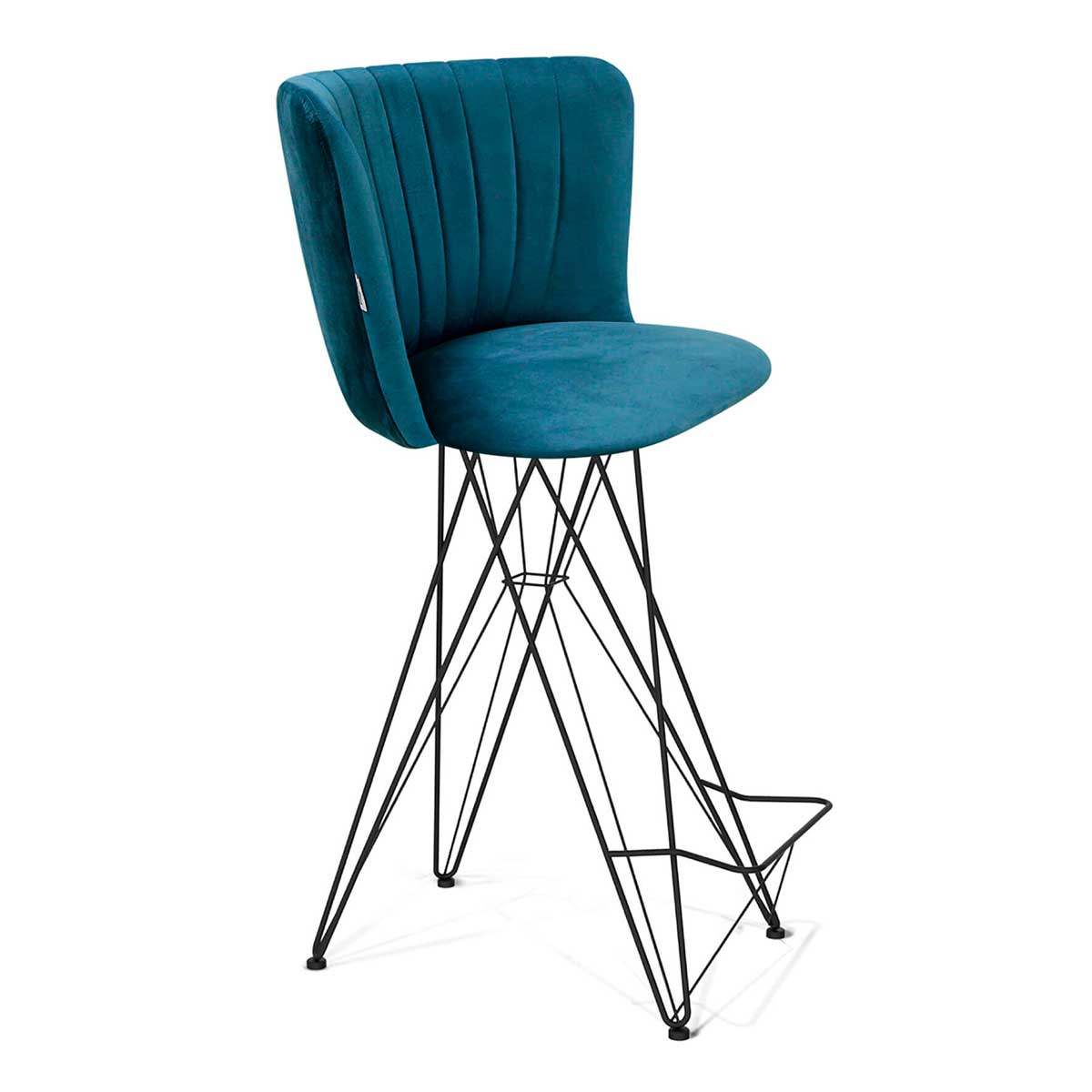 Барный стул Sheffilton SHT-ST36-1/S66 тихий океан/чёрный муар 7789435301 ⚡ - купить с доставкой ...