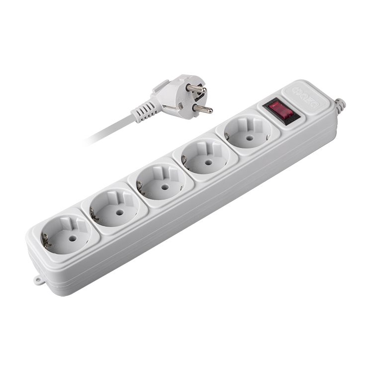 Сетевой фильтр ФАZA 5гн 3м с/з FOP-05GS-300-gy ⚡ - купить с доставкой ...