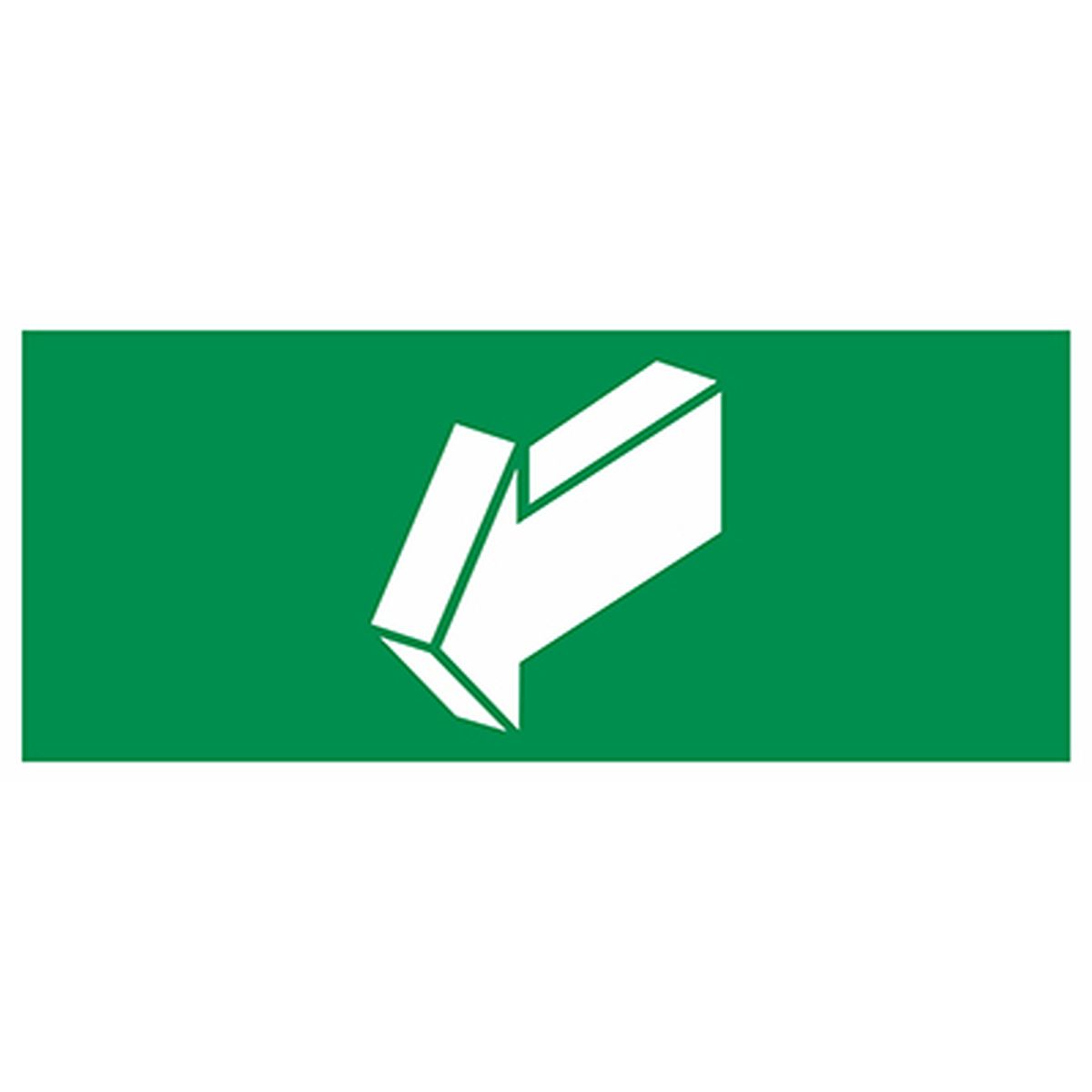 Пиктограмма СВЕТОН Е19 Открывать движением на себя 350 х150 CB-K2351001 ...