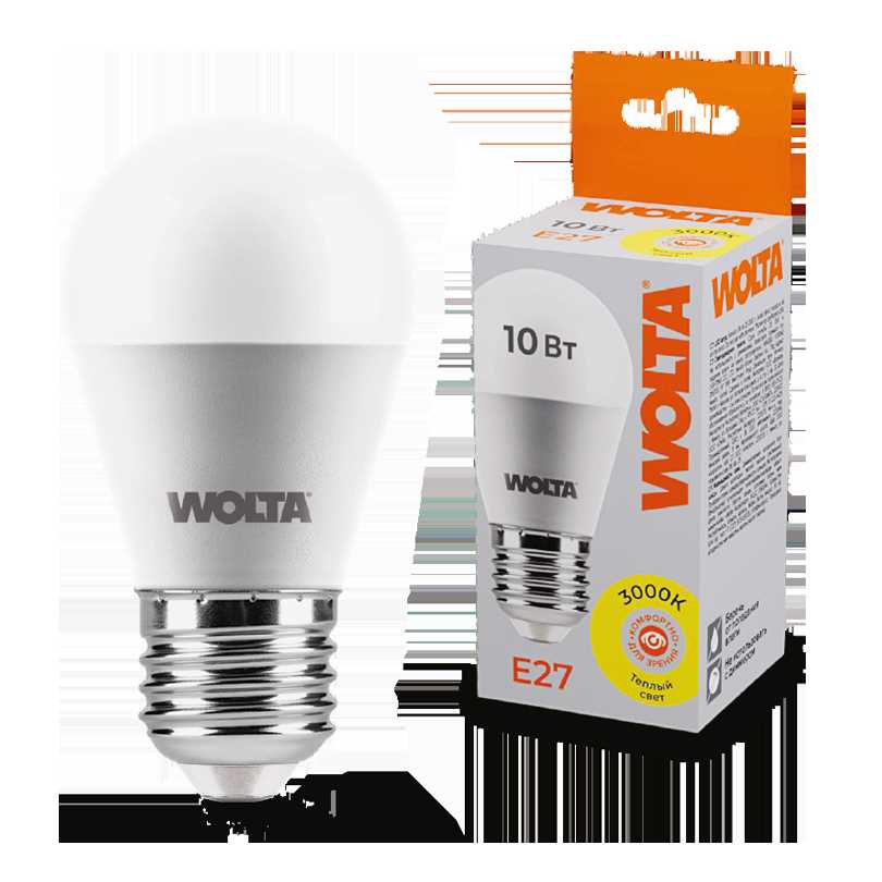 Светодиодная лампа WOLTA 25Y45GL10E27 ⚡ — купить с доставкой по Москве ...