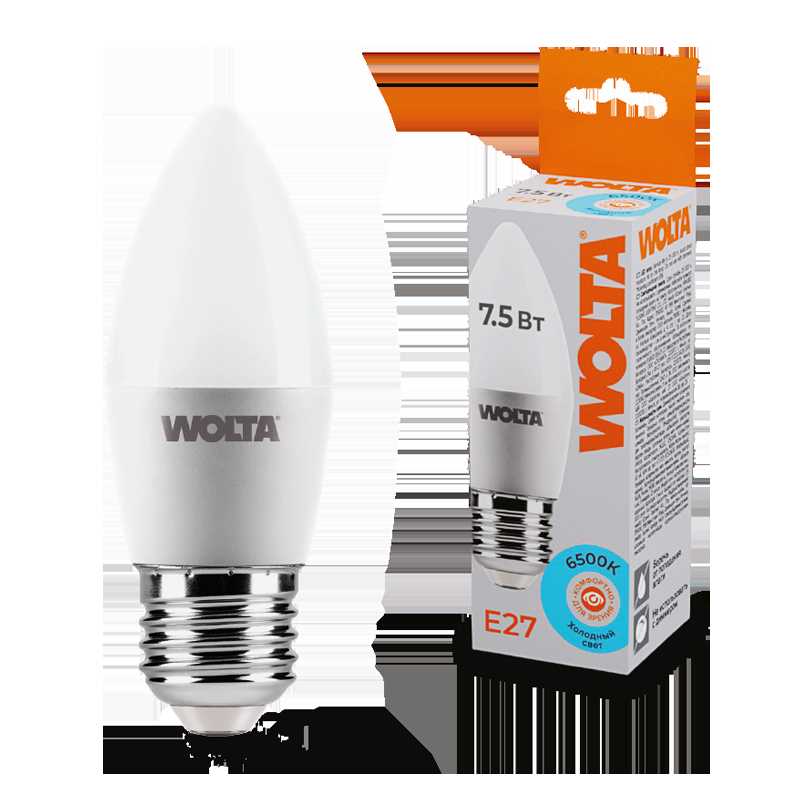 Светодиодная лампа WOLTA 25WC7 5E27 ⚡ — купить с доставкой по Москве и ...