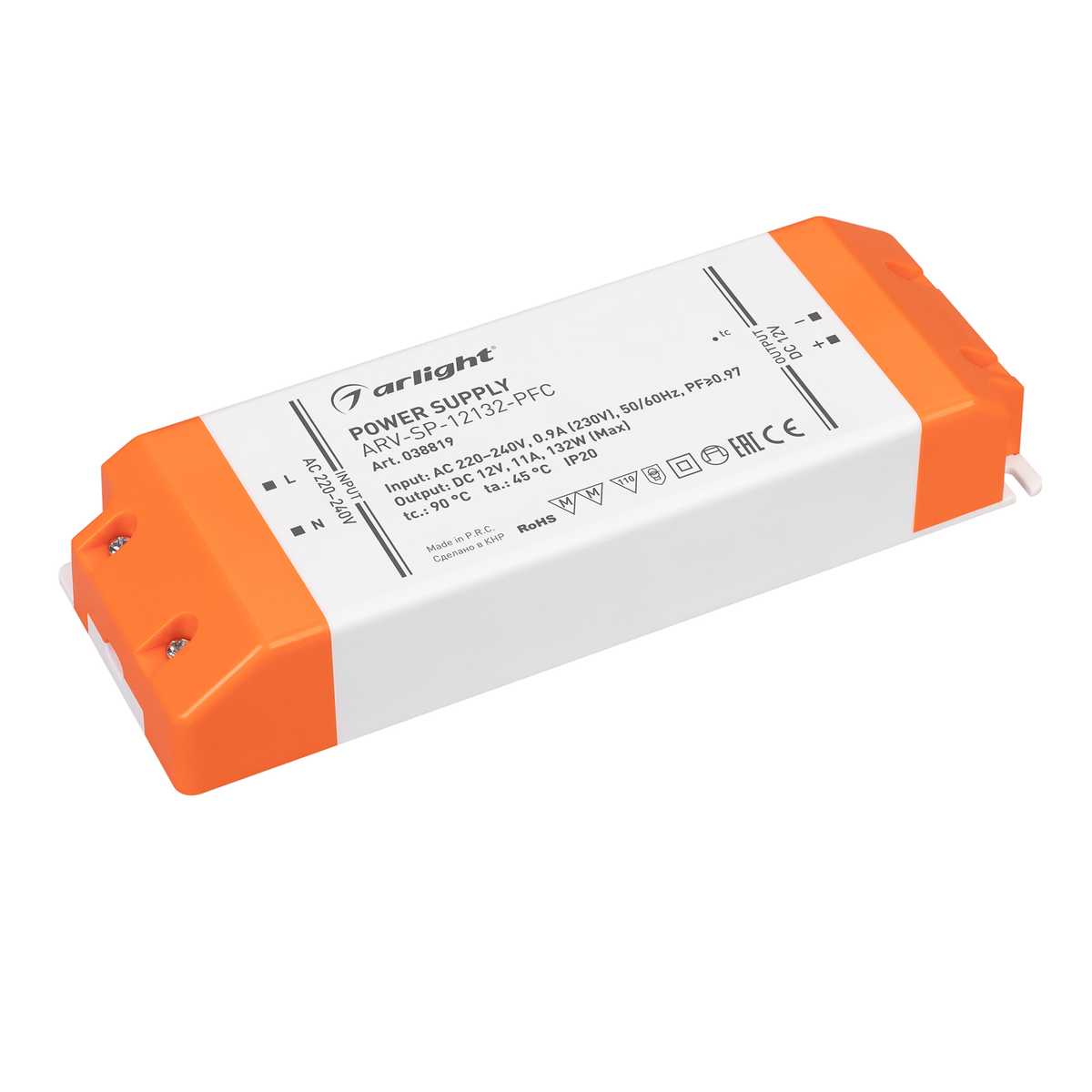 Блок питания Arlight ARV-SP-24100-PFC 24V 100W IP20 4,17A 038818 ⚡ — купить с доставкой по ...