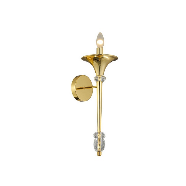 Бра Crystal Lux Miracle AP1 Gold ⚡ — купить с доставкой по Москве и ...