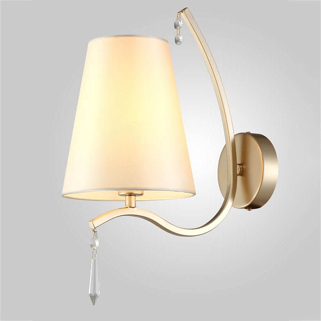 Бра Crystal Lux Renata AP1 Gold ⚡ — купить с доставкой по Москве и ...